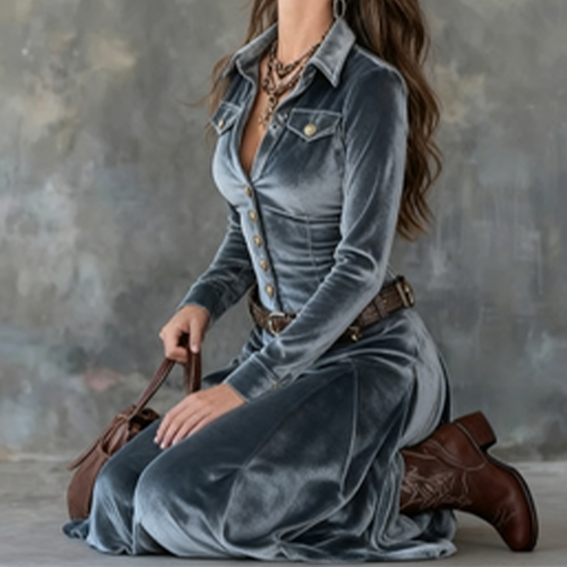 Vena™ | Modern Flowing Maxi Dress – Alexander & June